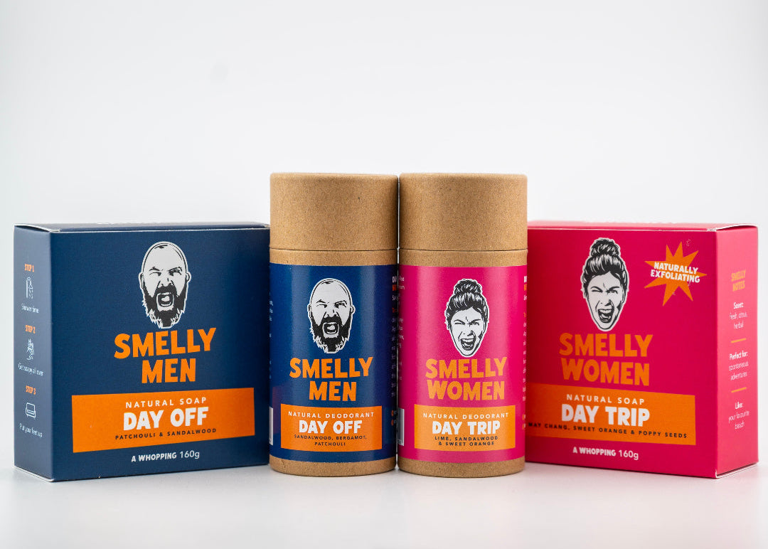 The Couple's Day Out | Natural Soap & Deodorant Gift Set | £41.99